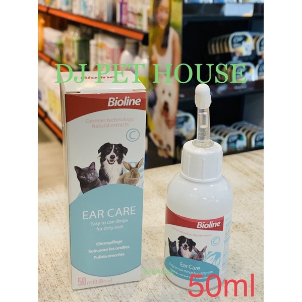 Bioline Ear Care For Dog 50ml For All Animal | Shopee Malaysia