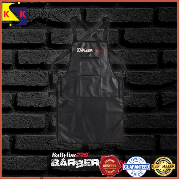 BABYLISS PRO BARBEROLOGY INDUSTRIAL BARBER APRON | Shopee Malaysia