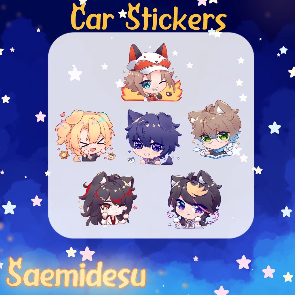 Luxiem + Shxtou Car Stickers. | Shopee Malaysia