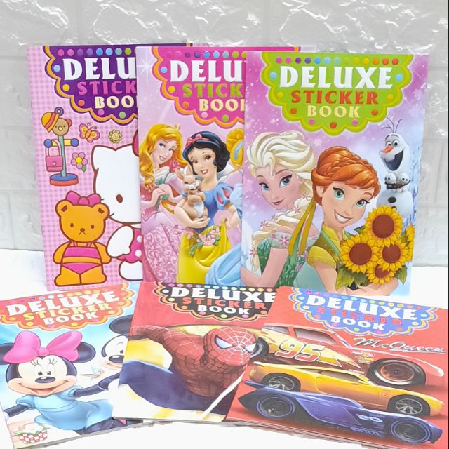 Deluxe Sticker Book & Colouring | Shopee Malaysia