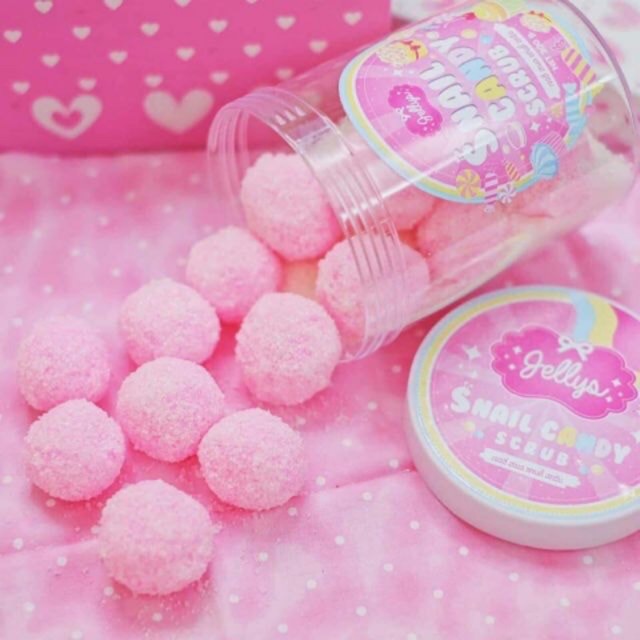 Snail candy scrub by jelly-16 balls | Shopee Malaysia