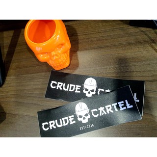 Crude Cartel Outdoor Sticker | Shopee Malaysia