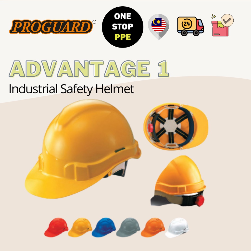 ProGuard Industrial Safety Helmet HG1 - 1pc | Shopee Malaysia