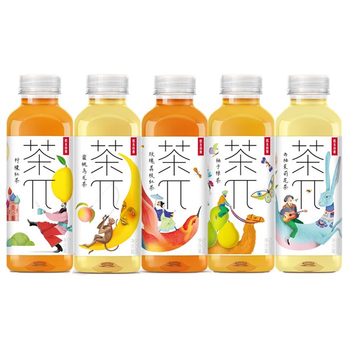 Nongfu Spring(农夫山泉） Cha Pai（茶π） Fruity Tea Drinks (500ml) | Shopee Malaysia