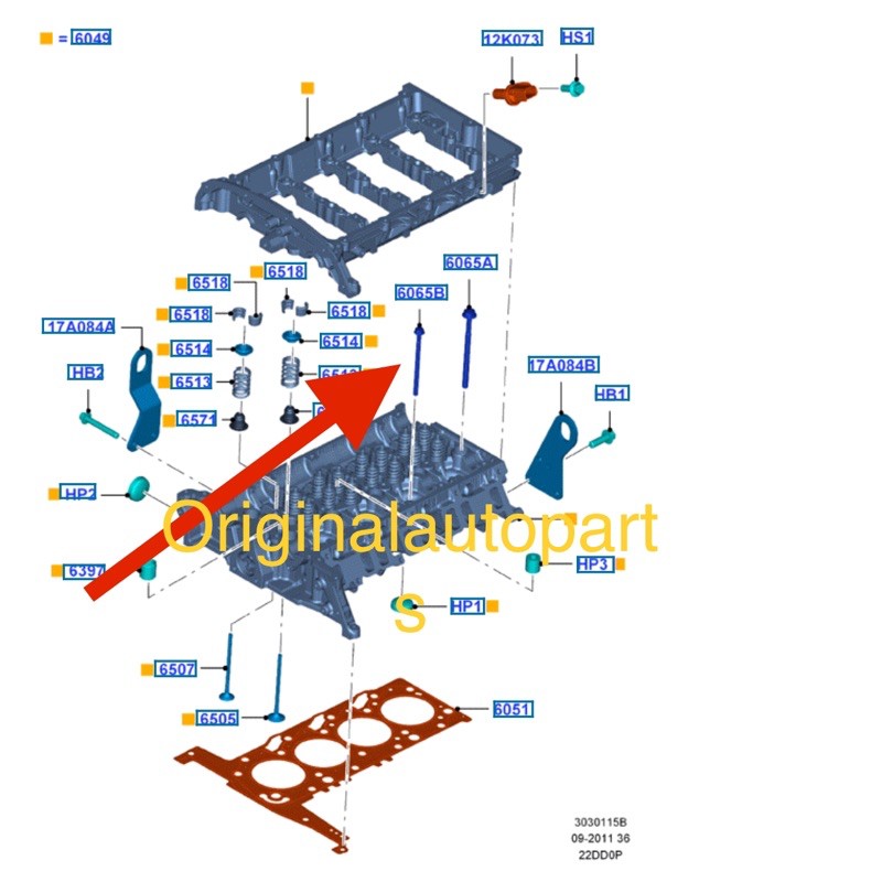 Ford Ranger 2.2 Cyl Head Bolt. | Shopee Malaysia
