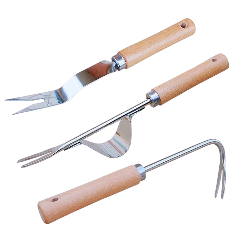 Grass Hook Handy Tool, Stainless Steel Gardening Weeding Drawing Root ...