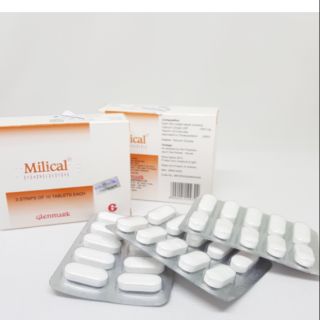 TABLET MILICAL 1000MG /STRIP | Shopee Malaysia