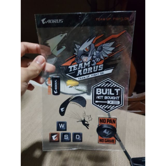 Gigabyte Aorus Sticker | Shopee Malaysia