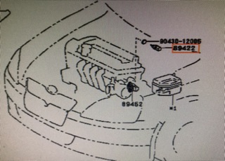 ORIGINAL TOYOTA VIOS NCP42 AVANZA CAMRY ACV30 WATER TEMPERATURE SENSOR ...