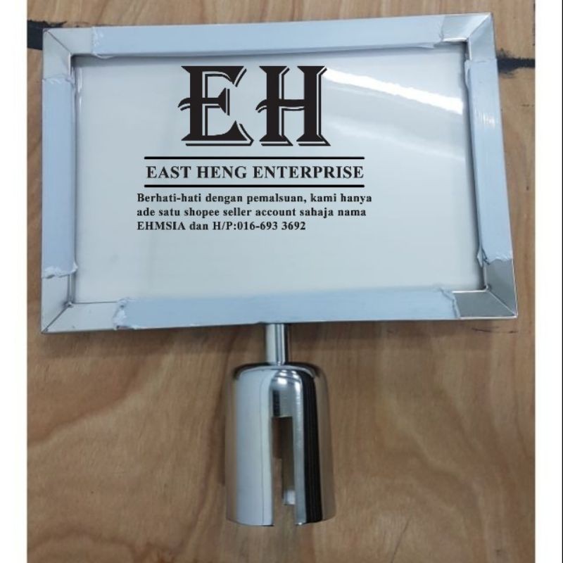 Queue stand A4 display board / signage board / Q stand board | Shopee ...