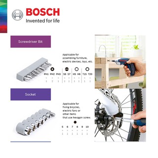 BOSCH 108-In-1 Multi-Function Household Tool Kit - 2607002788 | Shopee ...