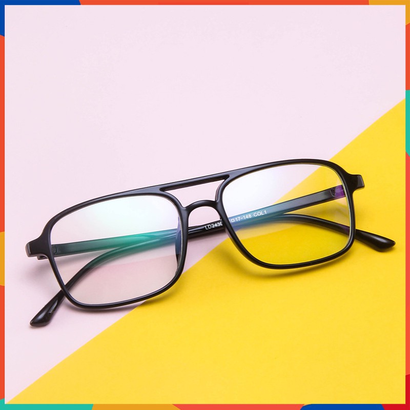 Korean Frame Glasses Vintage Cermin Mata Plain Spectacles Eyeglasses ...