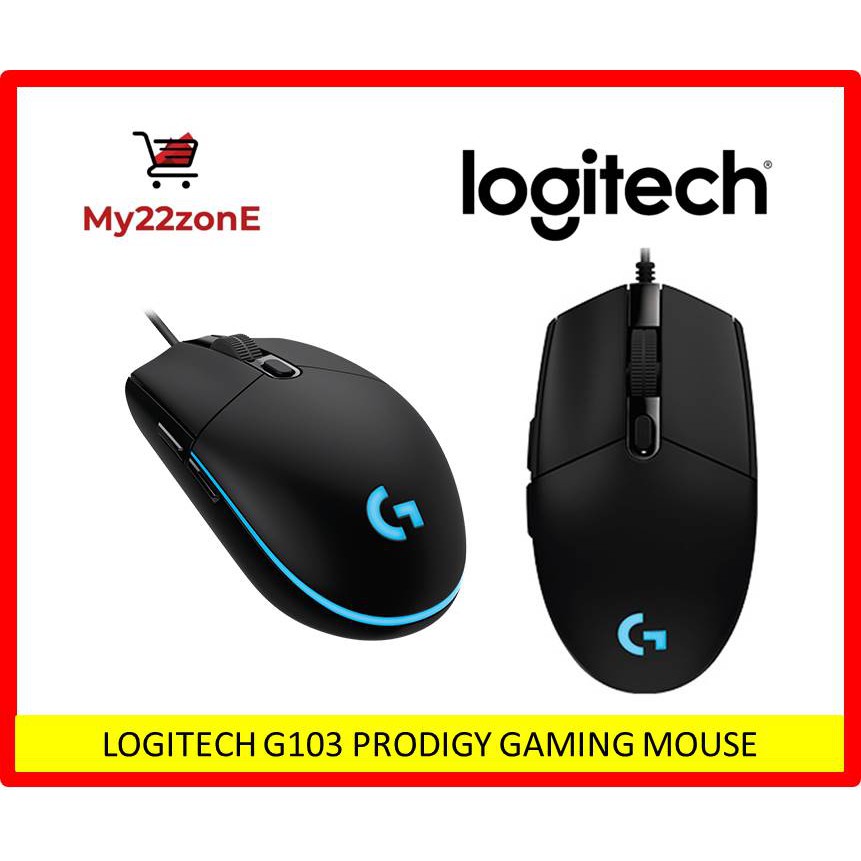 Logitech Prodigy Gaming Mouse G103 | Shopee Malaysia