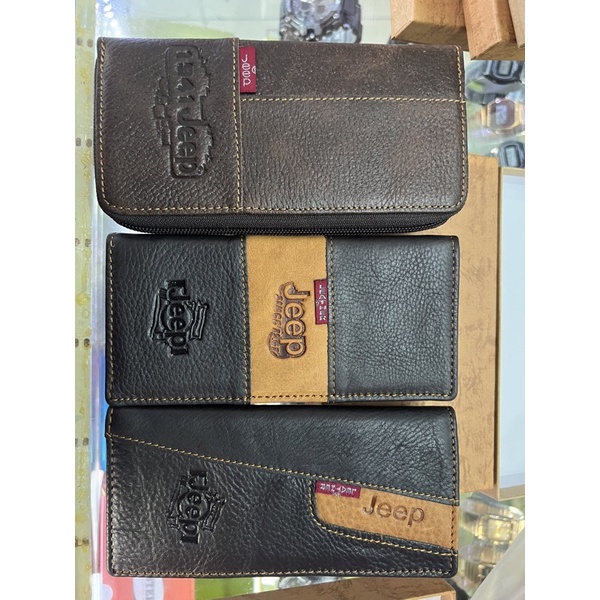 New Jeep Men's Wallet Clutch Long Purse | Shopee Malaysia