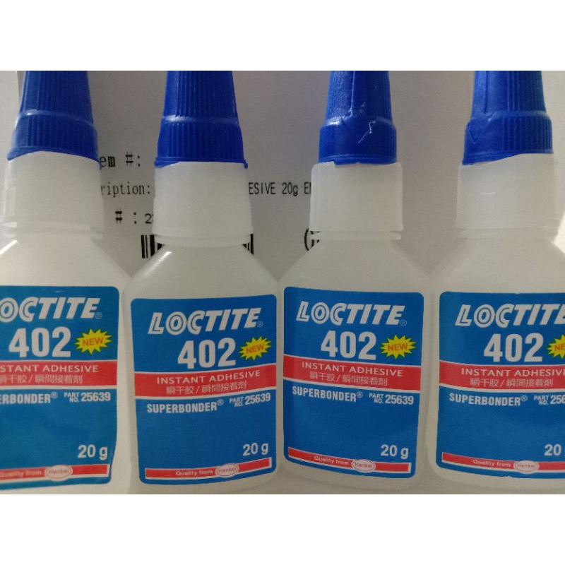 LOCTITE INSTANT ADHESIVE 402 (20g) | Shopee Malaysia