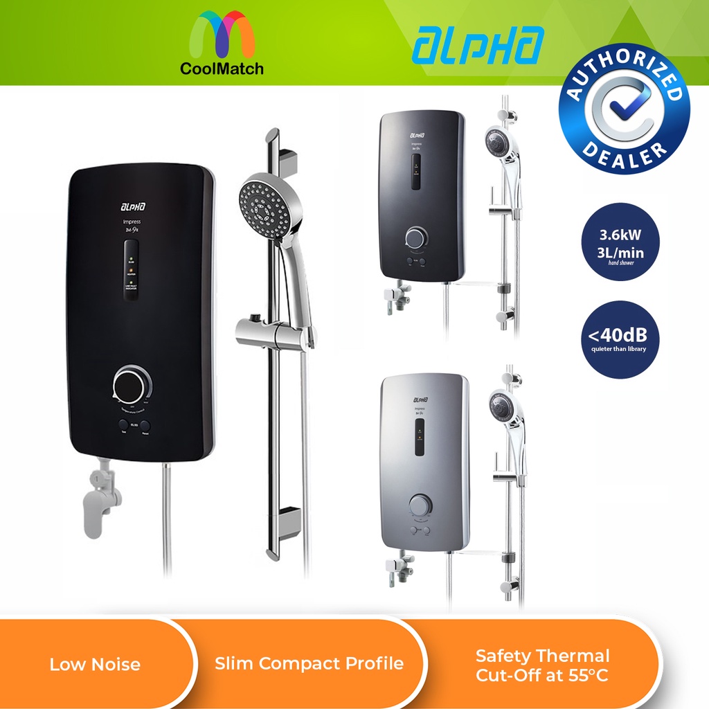 ALPHA INSTANT WATER HEATER WITHOUT PUMP | Shopee Malaysia
