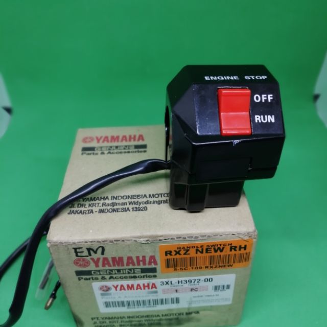 HANDLE SWITCH (RH) STANDART ORIGINAL YAMAHA RXZ NEW!!! | Shopee Malaysia