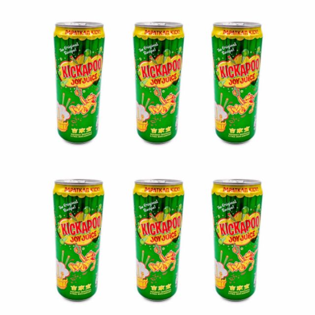 [TKM] KICKAPOO Joy Juice (320ml x 6cans) | Shopee Malaysia