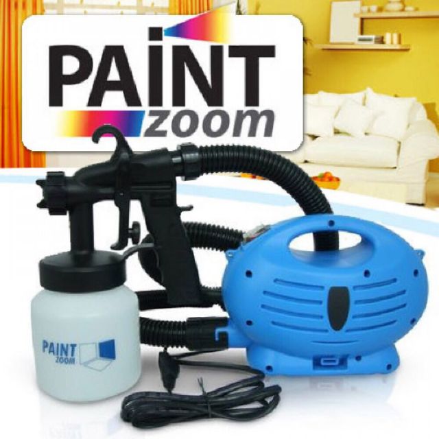 ELECTRIC PAINT ZOOM SPRAY GUN MESIN PENYEMBUR CAT ELEKTRIK | Shopee ...