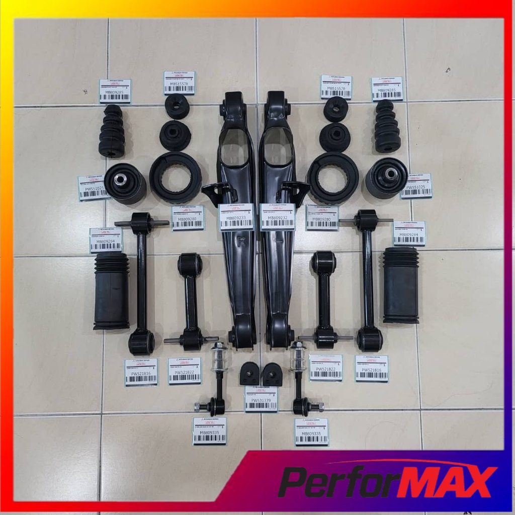 22 ITEM / FULL SET PROTON WIRA WAJA GEN2 PERSONA REAR LOWER ARM UPPER ...
