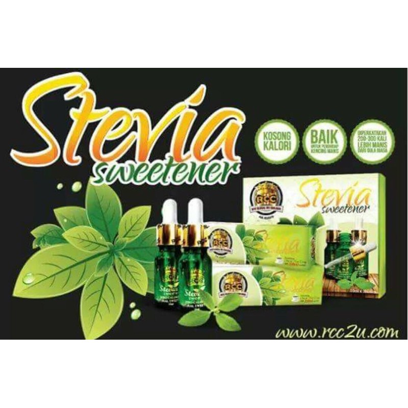 RCC STEVIA -(4 botol)-original stevia | Shopee Malaysia