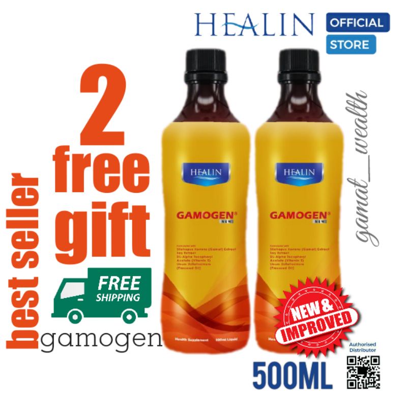 HEALIN GAMOGEN 500ML (TWIN PACK) | Shopee Malaysia