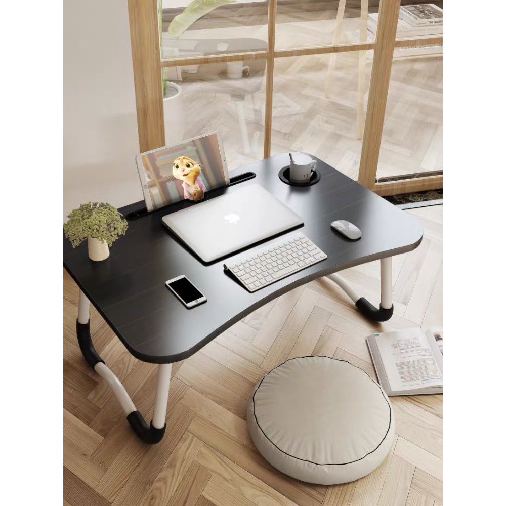【Ready Stock】Foldable Table Anti-slip Bed Laptop Table Notebook Table ...