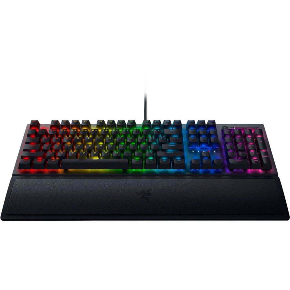 RAZER BLACKWIDOW V3 MECHANICAL GAMING KEYBOARD V3 Quartz / green With ...
