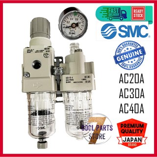 SMC Japan FRL Filter Regulator Lubricator Air Combination Pneumatic ...