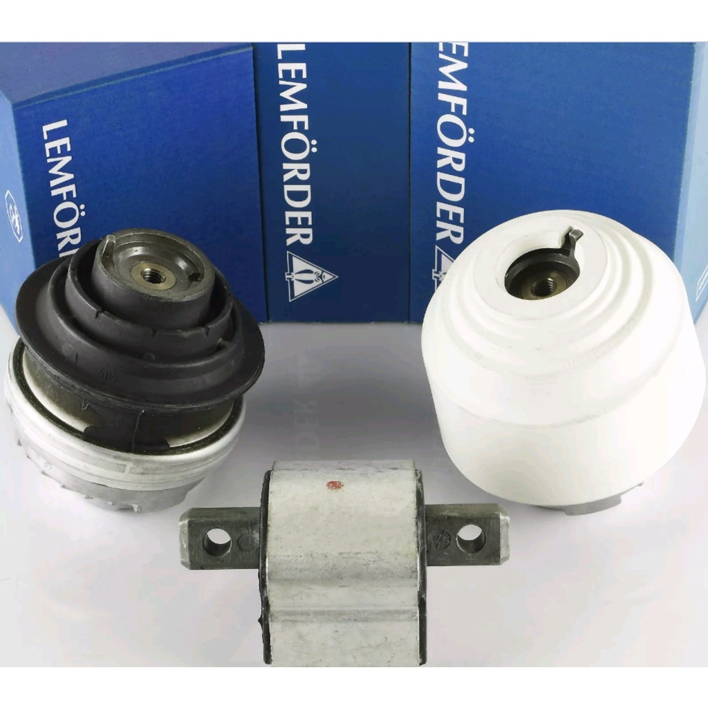Engine Mounting (2pcs) + Gearbox Mounting (1pcs) for Mercedes W210 (E230/E240/E280) | W211 (E240 ...