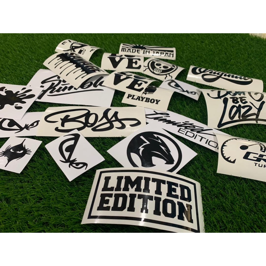 Car stickers custom cut vinyl | Shopee Malaysia