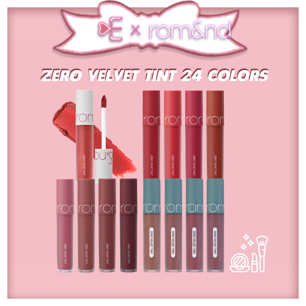 [Romand] rom&nd ZERO VELVET TINT MELTING/JOYFUL/PERSIRED/BURNT HEART ...