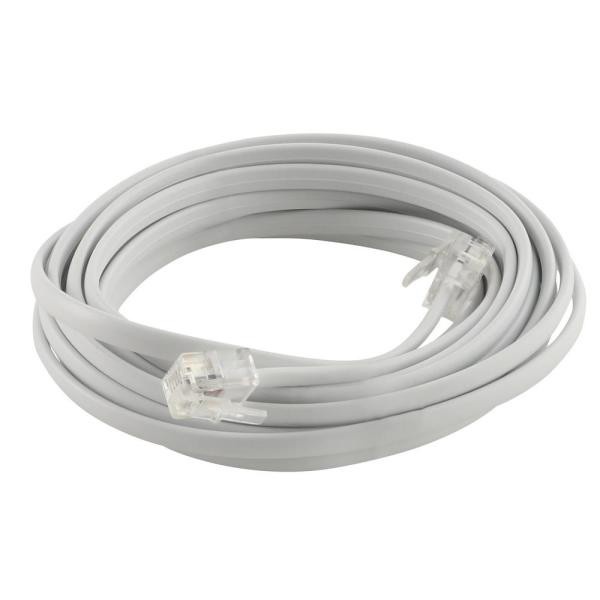 Telephone RJ11 6P4C 4-line cable 5meter Wayer cord ADSL DSL STREAMXY ...