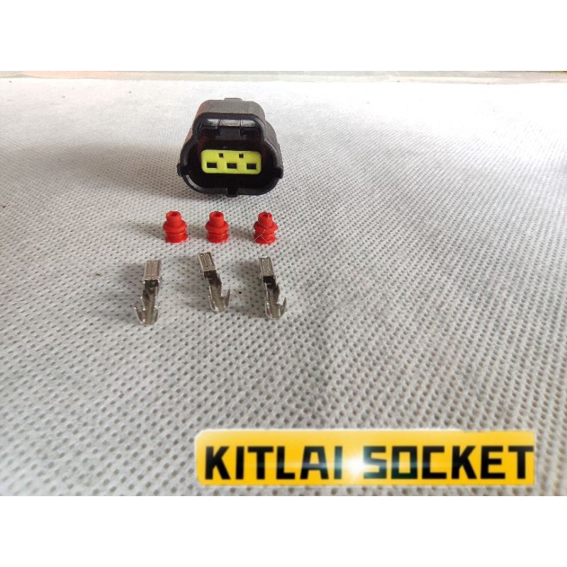 PD301 perodua myvi 1.0 kelisa kenali map sensor socket 3pin | Shopee ...