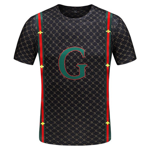 Gucci Summer Short-sleeved T-shirt Men'S Clothing Fashion Casual ...