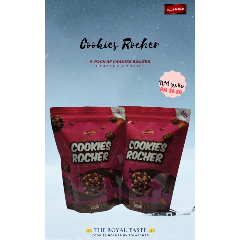 2 PACK OF COOKIES ROCHER | Shopee Malaysia