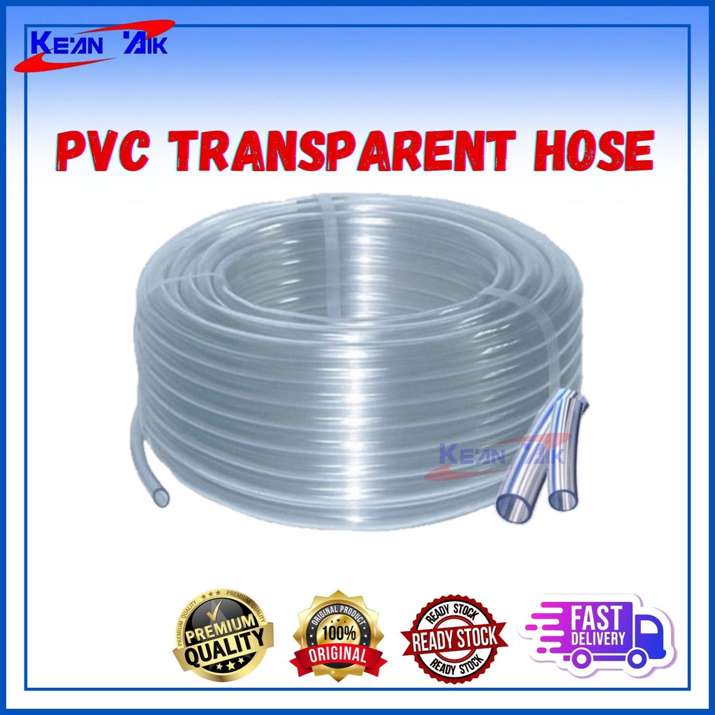 Transparent PVC Hose / Paip Timbang Air (1 Meter) | Shopee Malaysia