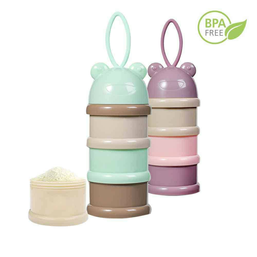 🌸READY STOCK🌸 1 PC Cute Baby Infant Child Portable Milk Powder Storage ...
