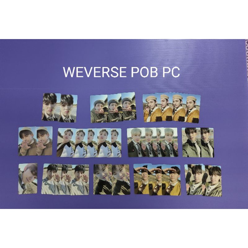 Seventeen SVT 4th Album Face The Sun Weverse POB PC Fansign Photocard ...