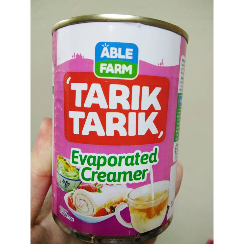 Able Farm Evaporated Creamer 390gm Susu Cair Shopee Malaysia