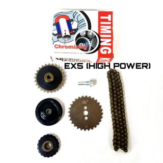 (W-STANDARD)TIMING KIT SET /TIMING CHAIN /ROLLER /CAM GEAR EX5 /EX5 ...