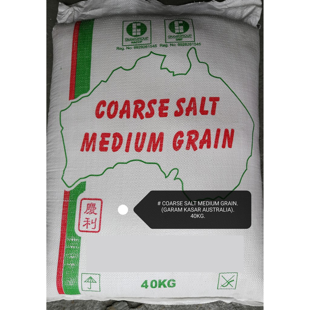 Australian Coarse Salt Medium Grain (40kg) | Shopee Malaysia