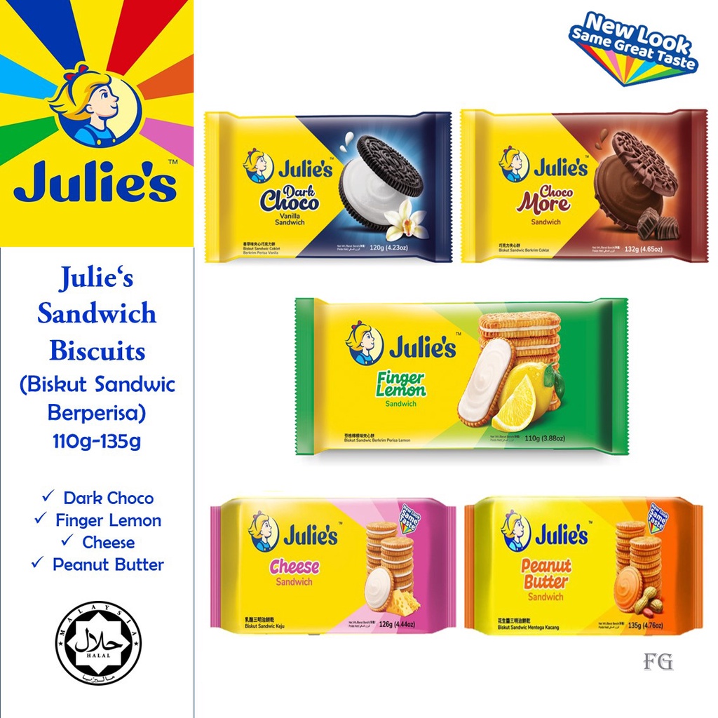 Julie's Sandwich Biscuits 110g-135g | Shopee Malaysia