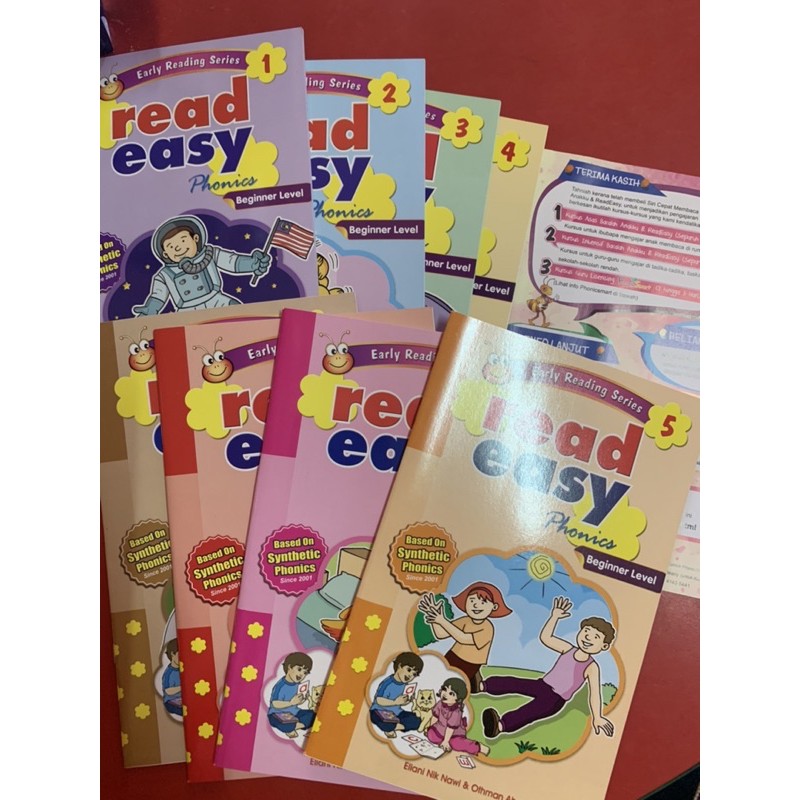 BUKU TEKS READ EASY *CEPAT MEMBACA ENGLISH | Shopee Malaysia