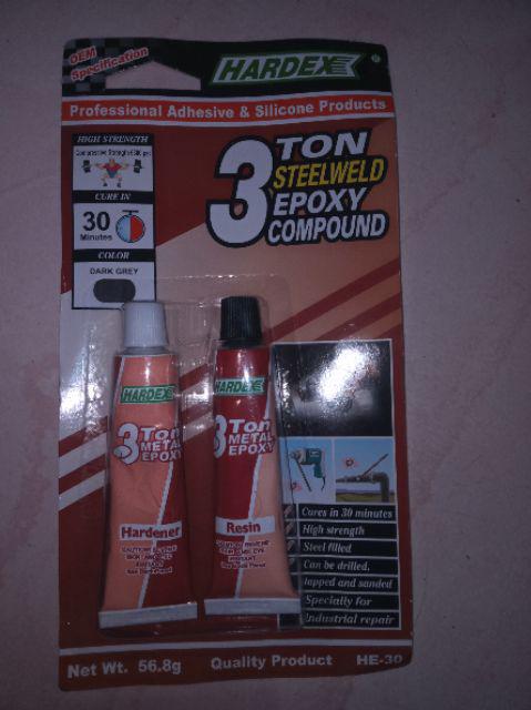 HE-30 Hardex Gam Gum 3 Ton Steelweld Epoxy Compound | Shopee Malaysia