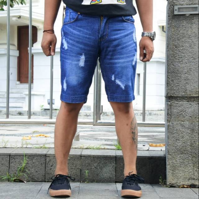 Dickies Short Jeans Ripped | Shopee Malaysia