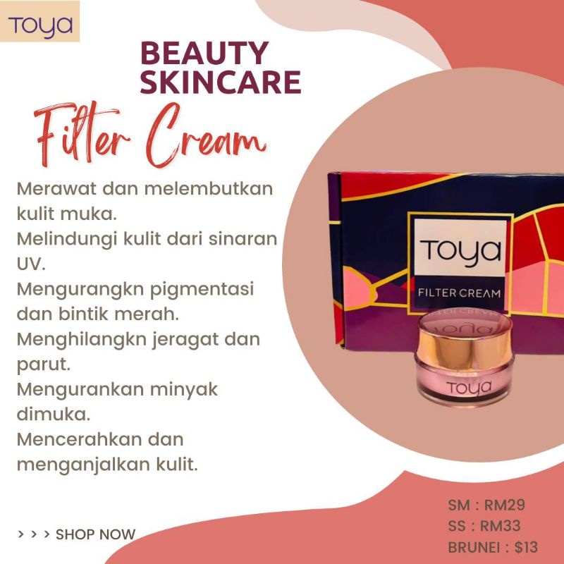 filter cream toyabeauty | Shopee Malaysia