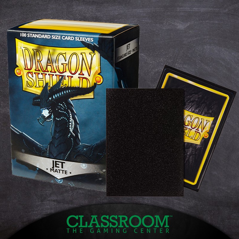 Dragon Shield Sleeves - Jet Matte : 100 Standard Size | Shopee Malaysia