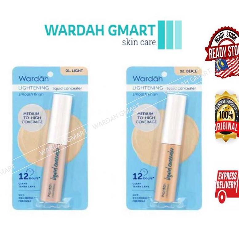 READY MALAYSIA Wardah Lightening Original Halal Cosmetics Concealer ...