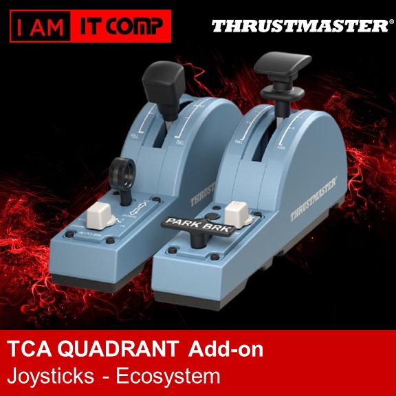 THRUSTMASTER TCA Quadrant Add-on Airbus Edition - Joysticks for PC ...